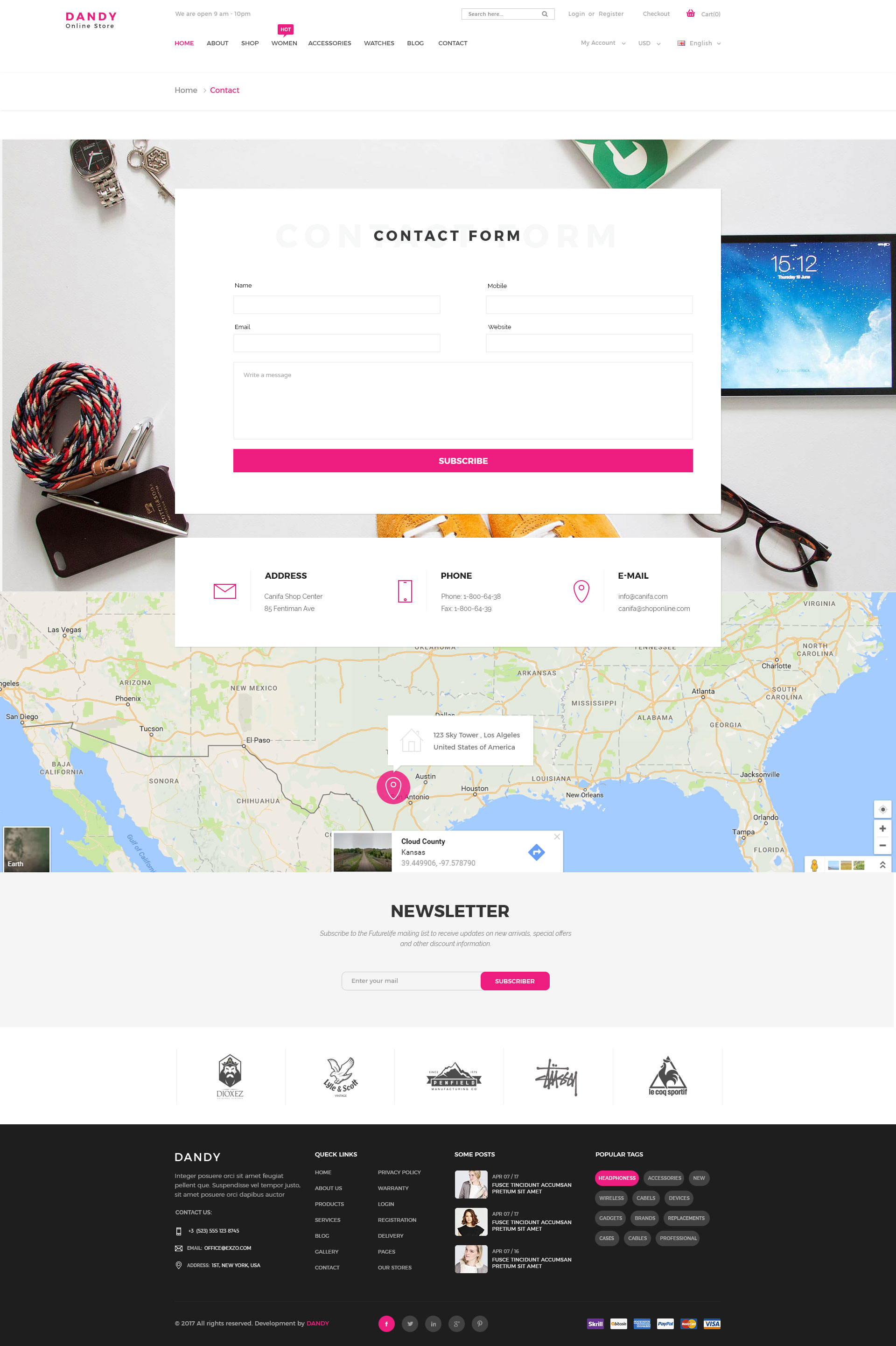 DANDY - Multi-Purpose eCommerce PSD Template by DuezaThemes | ThemeForest